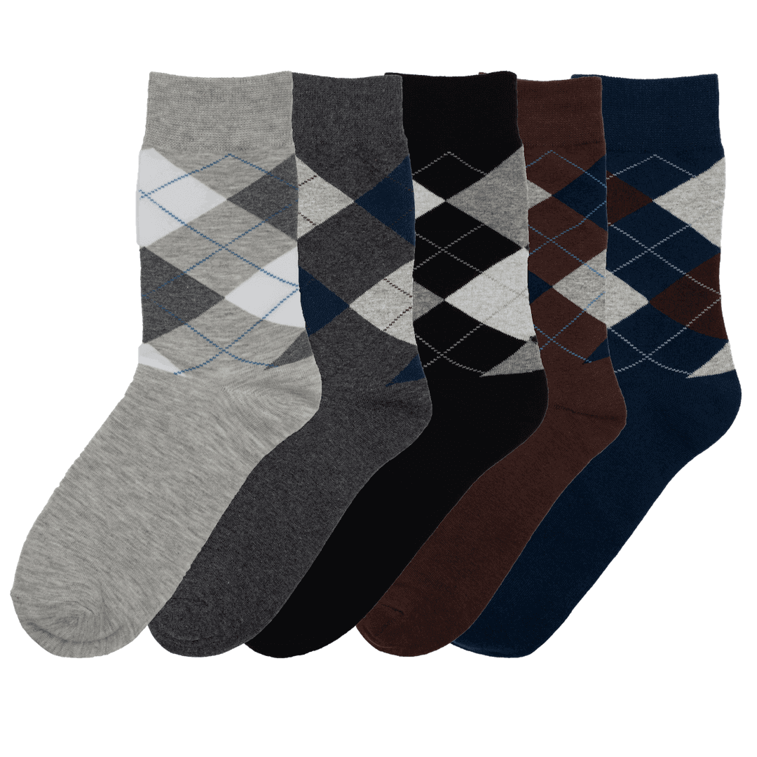 Men's Argyle & Patterned Dress Socks | Straight Up Socks